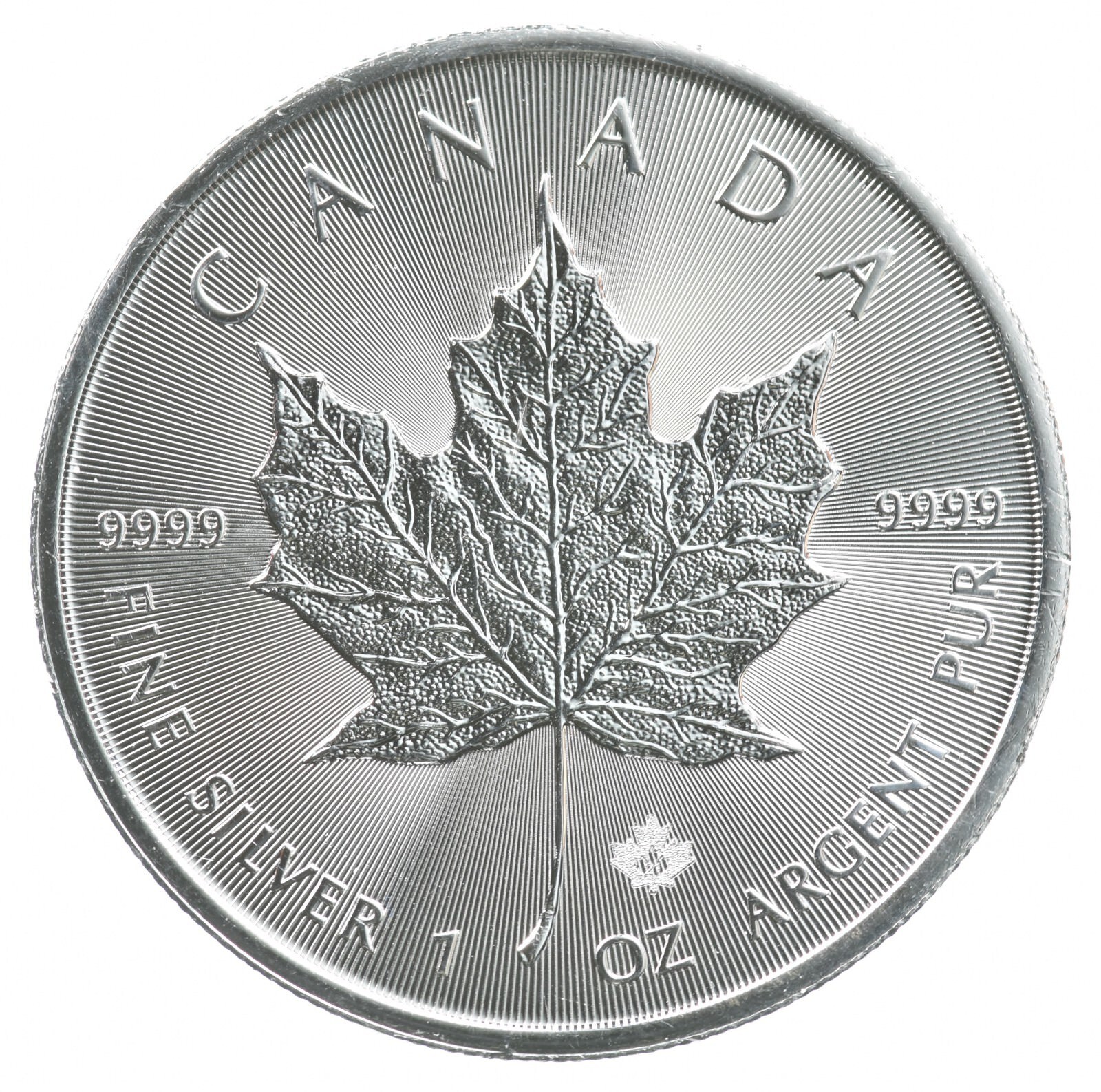 Better Date 2021 Canada 5 Dollars 1 Oz. Silver Maple Leaf World Coin ...