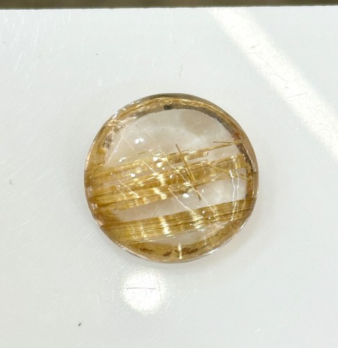 22.43ct Rare cut Golden Rutile Quartz. Amazing Rutile needles. | eBay