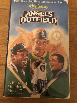 VHS Disney Angels In The Outfield | eBay