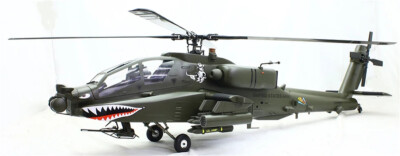 700 AH-64 ARF Army RC Helicopter Fuselage 700 Size Military SM2.0 KIT ...