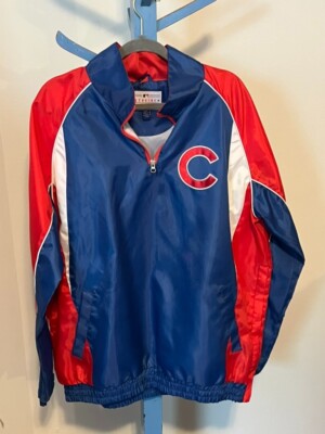 Chicago Cubs team windbreaker Size Large MLB Authentic | eBay