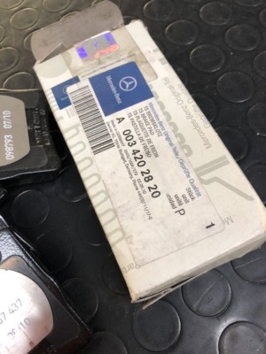 Pads Brakes Rear Mercedes C 0034202820 | eBay