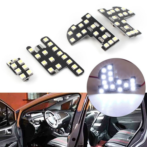 Car Interior Dome Map Reading Lights White Lamp Bulb Kit Fit Honda ...