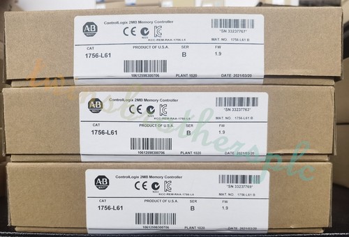 New Factory Sealed AB 1756-L61 /B ControlLogix 2MB Memory Controller | eBay