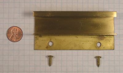 GARCY #R1059-BR DRAWER OR CABINET PULL, BRONZE, SATIN FINISH, 3-3/4" x ...