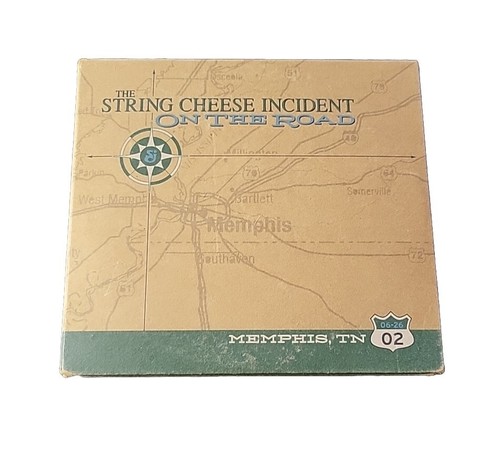 STRING CHEESE INCIDENT June 26 2002 Memphis Tn: On The Road 3 CD ...
