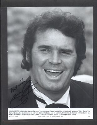 James Garner - Signed Autograph 7x9 TV/Movie Still - Skin Game | eBay