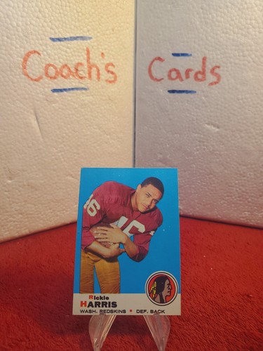 1969 Topps NFL Rickie Harris #23 Washington Redskins | eBay