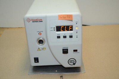 Exfo OmniCure Series 2000 S2001-0046 UV Curing System Bad Bulb | eBay