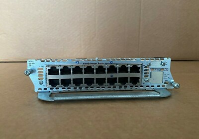 Cisco NM-16ESW Cisco 16-Port Fast Ethernet Network Module (Cisco NM-ESW ...