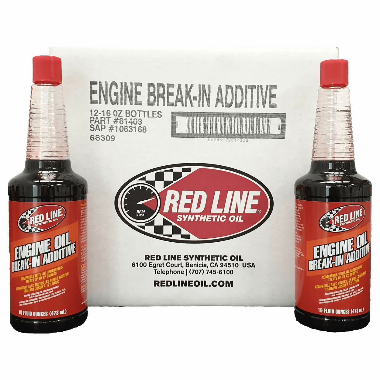 Red Line Break In Additive. Red Line High ZDDP Additive. 16 oz (473 ml ...