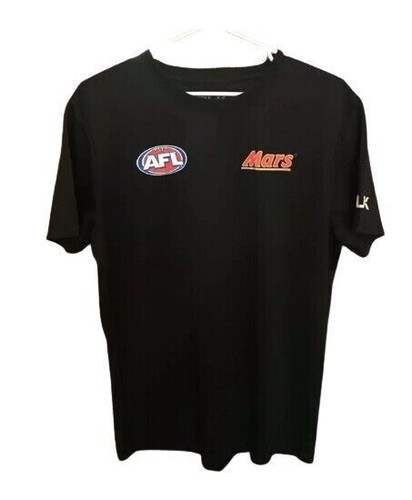 AFL Black T-Shirt By BLK Size (L) | eBay Australia