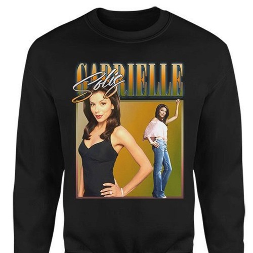 GABRIELLE SOLIS Sweatshirt, Vintage Unisex Sweater, Retro 2000s ...