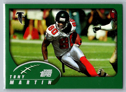 2002 TOPPS CARD # 265 Tony Martin - Atlanta Falcons | eBay