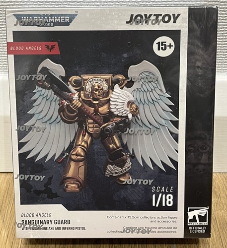 Blood Angels SANGUINARY GUARD ENCARMINE AXE & PISTOL Joy Toy Warhammer ...