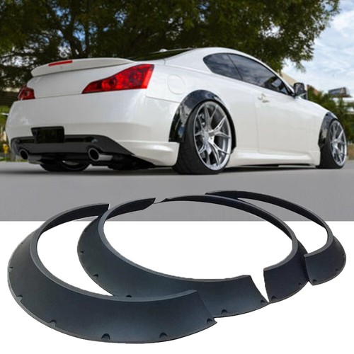 4.5" Car Fender Flares Flexible Durable Wide Wheel Arches For Infiniti ...