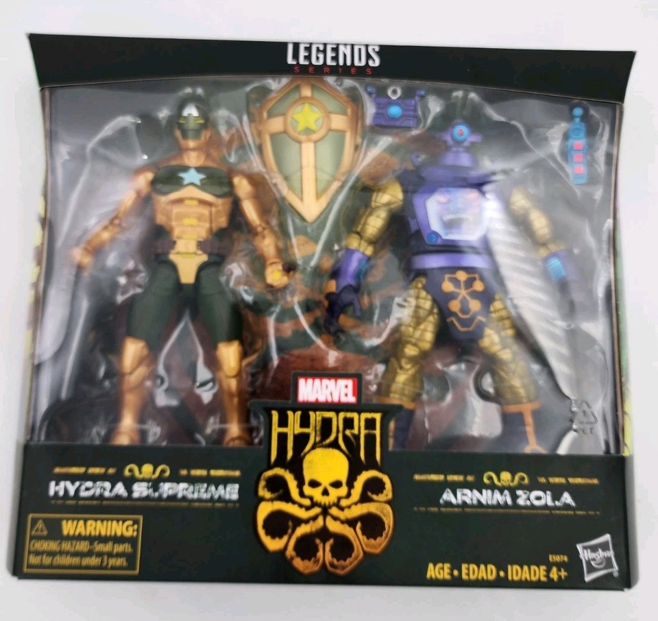 2018 Marvel Legends Hydra Supreme Leader & Arnim Zola Action Figure 2 ...
