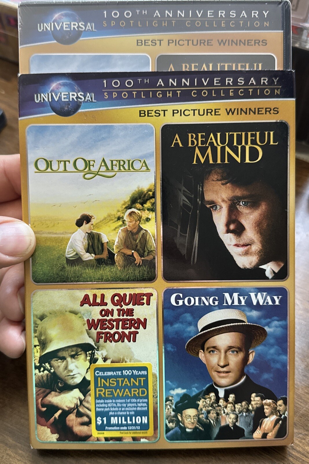 Best Picture Winners (DVD, 2012, 4-Disc Set, Universal 100th ...