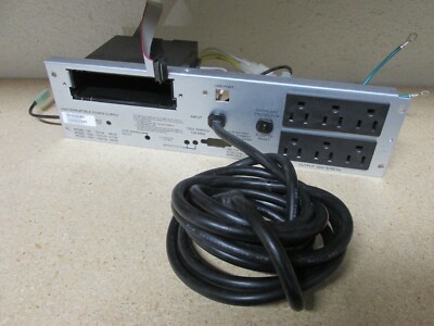 APC SUA1500RM2U REPLACEMENT Back Panel w 6 Outlets & Card Slot | eBay