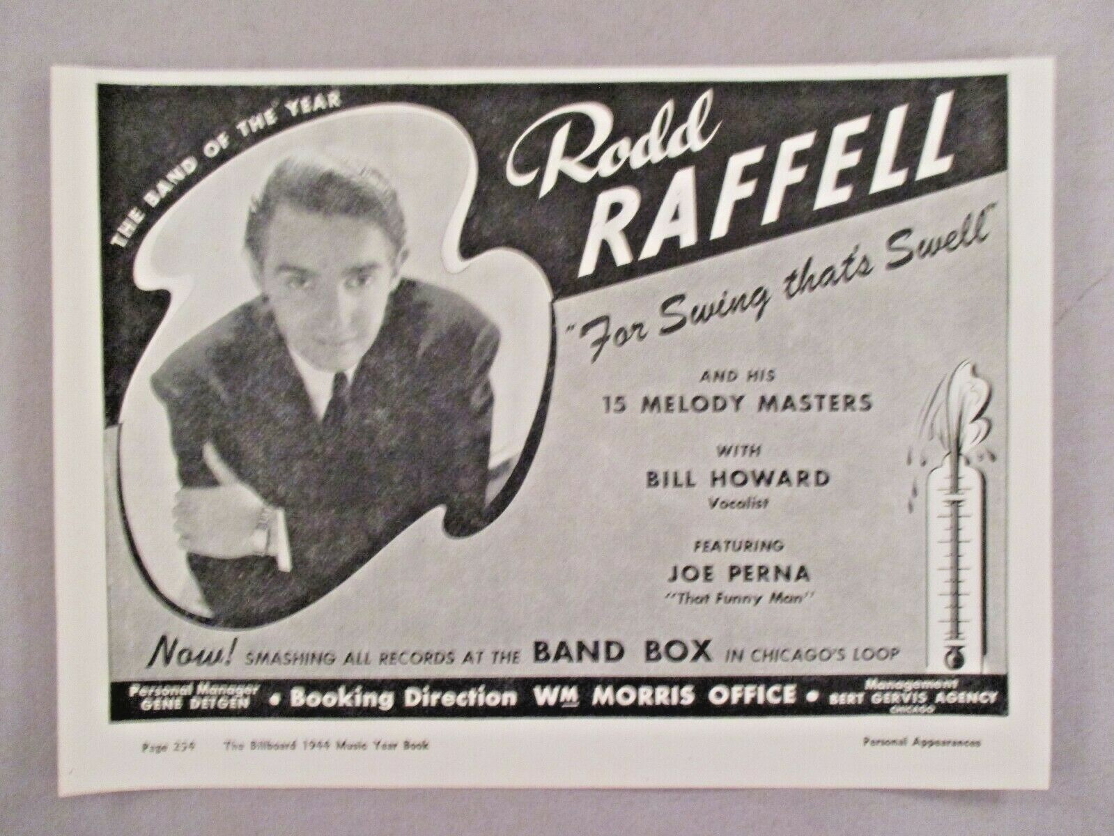Rodd Raffell PRINT AD - 1944 | eBay
