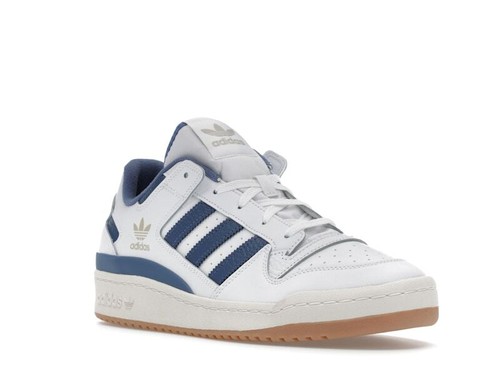 Size 8 - Adidas Forum CL Low White Crew Blue Gum for sale online | eBay