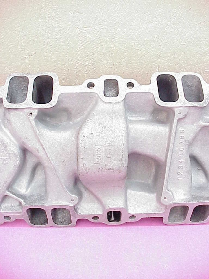 Corvette Z-28 SB Chevy Factory GM Snowflake Aluminum Intake Manifold ...