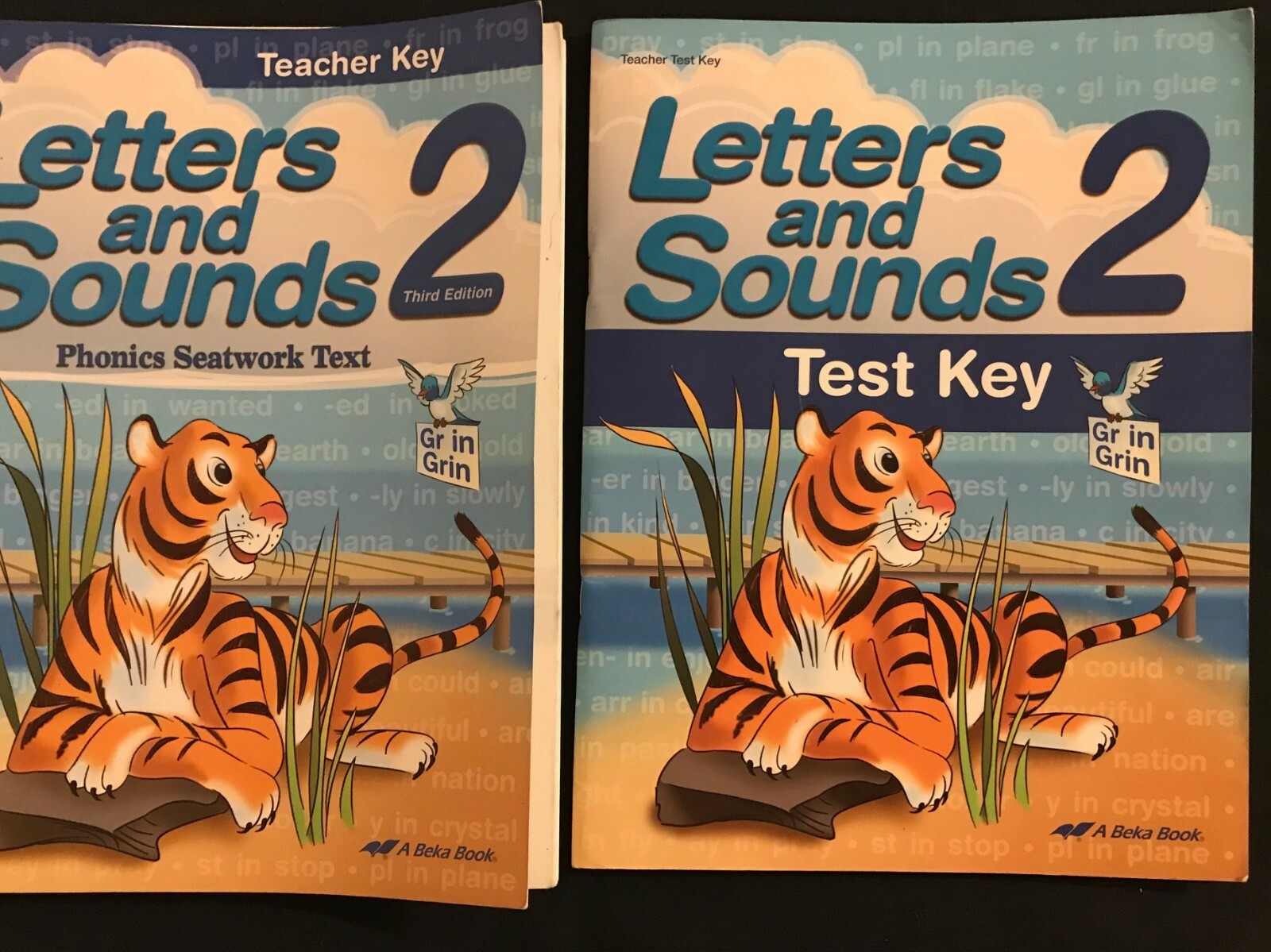 EUC A Beka Book LETTERS AND SOUNDS 2 Teacher Test Key, Seatwork Text ...