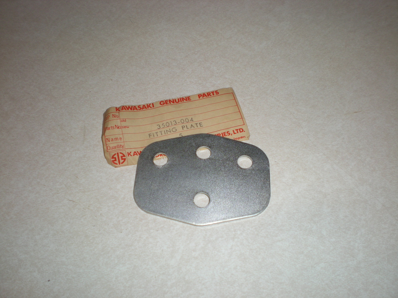 New NOS Genuine Kawasaki Front Fender Plate F5 Big Horn F8 Bison F9 | eBay