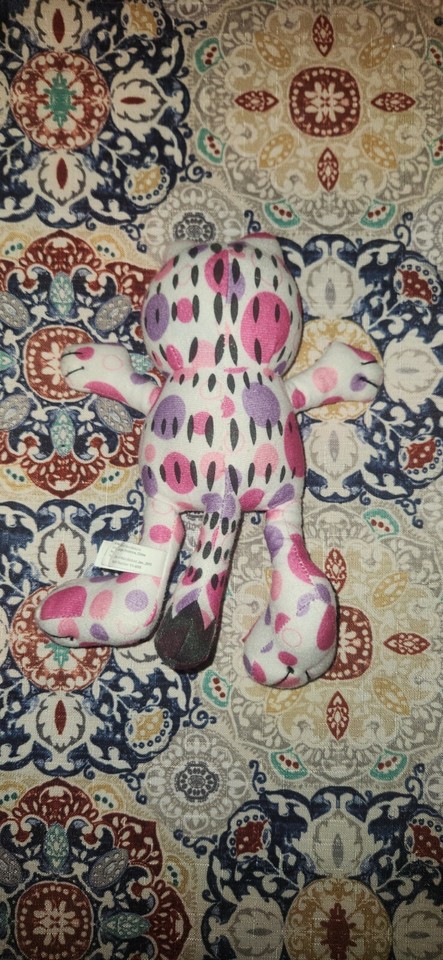 Toy Factory GARFIELD 12" Pink/Purple Polka Dots Plush Stuffed Toy | eBay