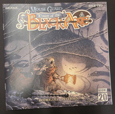 MOUSE GUARD: DAWN OF THE BLACK AXE #2 COVER A NM- 9.2 BOOM 2025 | eBay