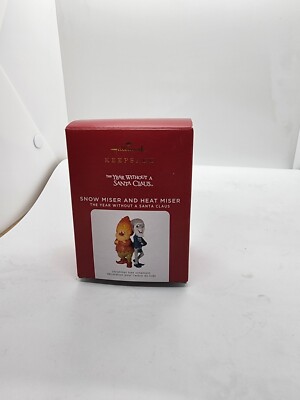 2021 Hallmark Keepsake-Snow Miser and Heat Miser -The Year Without a ...