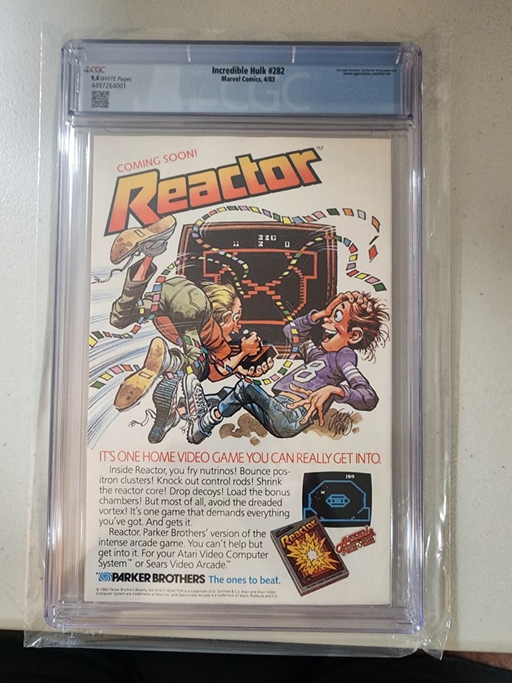The Incredible Hulk #282 CGC 9.4, 1st Hulk/She Hulk team up. New Slab ...