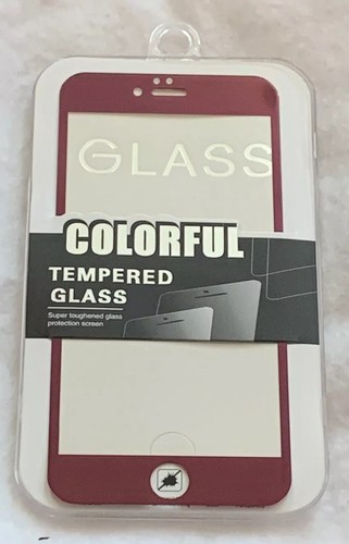 Colorful Apple iPhone 6 Plus Screen Protector Tempered Glass Purple ...