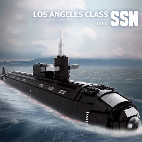 2988PCS SSN-688 Submarine Building Block Navy fast attack submarines ...
