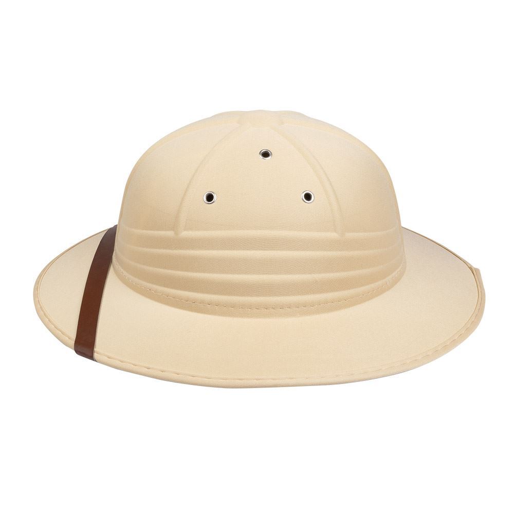 SAFARI ADVENTURER / BRITISH ARMY PITH HELMET KHAKI FANCY DRESS HATS ...