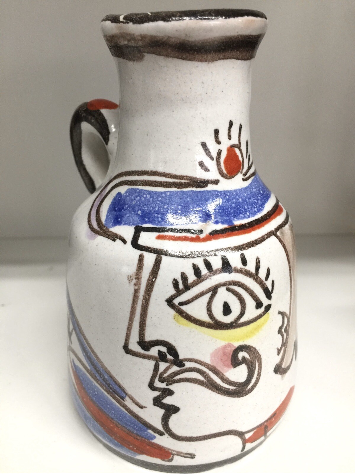 Rare MCM 1965 Giovanni De Simone (DeSimone) Signed Pitcher w Picasso ...