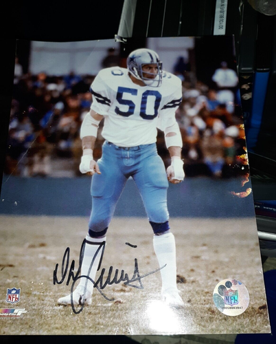 NFL D.D. LEWIS AUTOGRAPH PHOTO Memorabilia NFL Icons D.D. Lewis 1968 ...