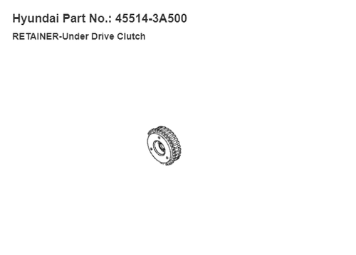 Retainer U D Clutch - Hyundai (45514-3A500) OEM Authentic | eBay