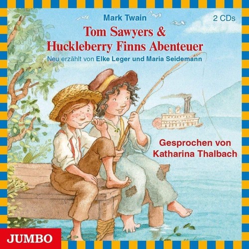 Twain, Mark / Leger, Elke Tom Sawyers & Huckleberry Finns Abenteuer (CD ...