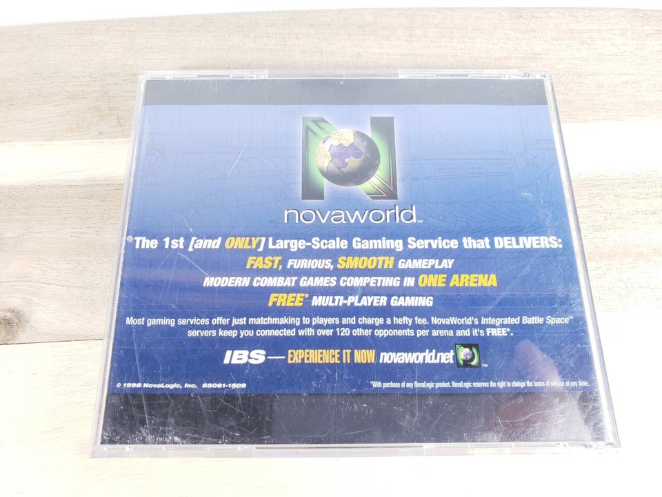 Vintage Novalogic F-16 Fighter Game (PC, 1998) | eBay