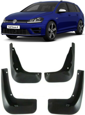 New Set Splash Guards Mud Flaps FOR VW 2013-2016 Golf 7 R R Line ...