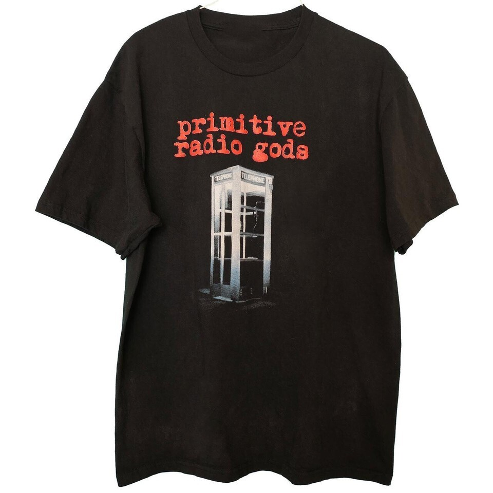 Vtg PRIMITIVE RADIO GODS Band Cotton Black S-5XL Unisex Shirt | eBay