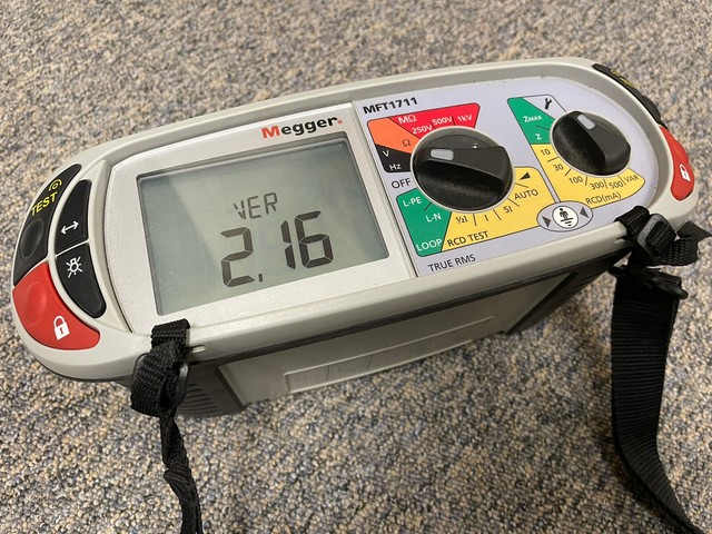 Megger MFT1711 Multifunction Electrical Tester with Hard Case for sale ...