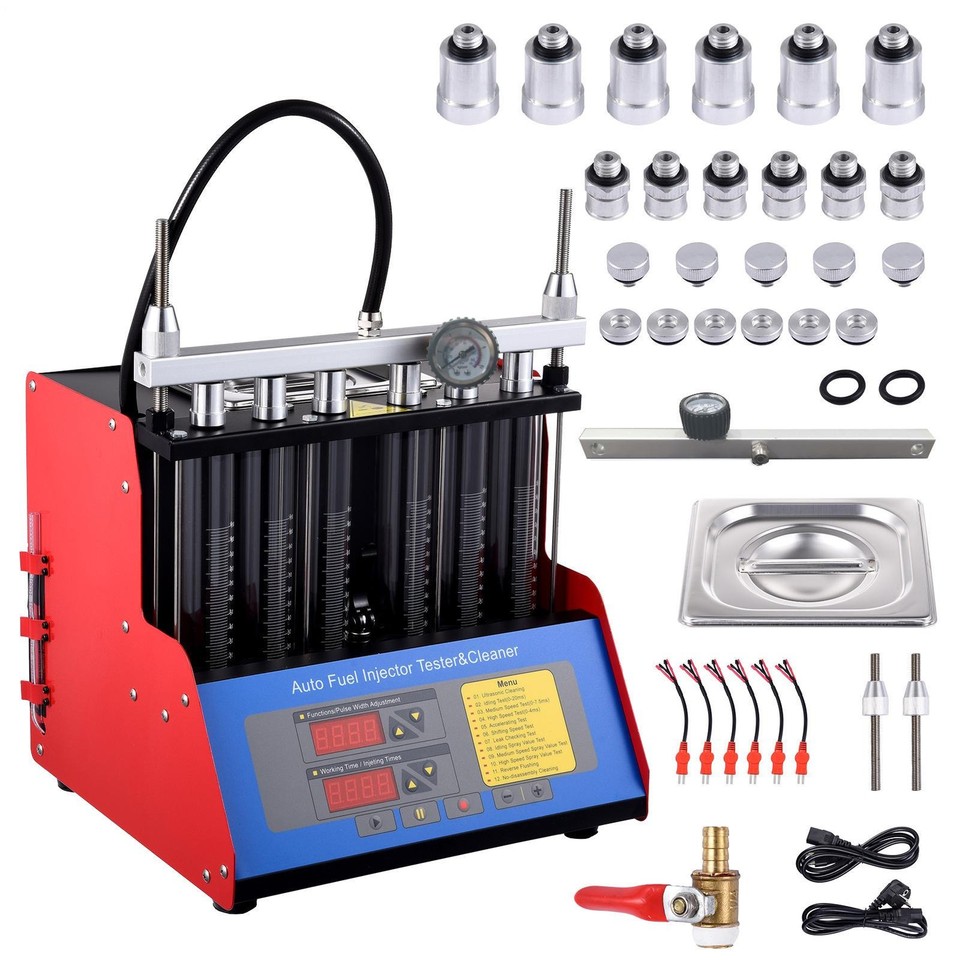 Automotive Ultrasonic Fuel Injector Cleaner Tester Injector Cleaning ...
