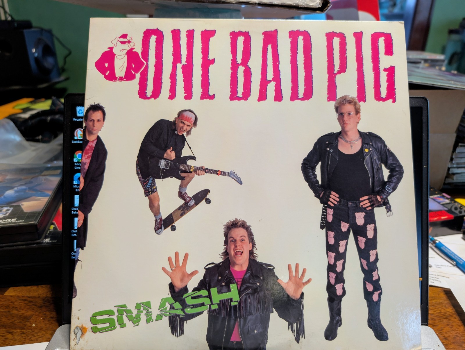 One Bad Pig - Smash - On NM Black Vinyl | eBay