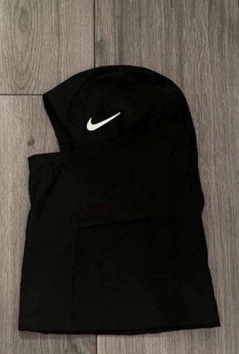 Nike Pro Therma Fit Hyperwarm Black Dri- Fit Hood Balaclava Ski Mask ...