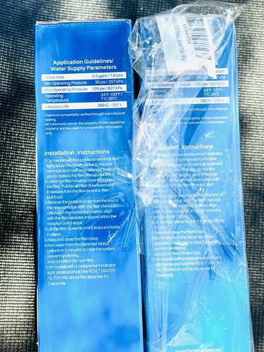 PurePlus PP-RWF1200A Refrigerator Water Filter Replacement 4 PACK | eBay