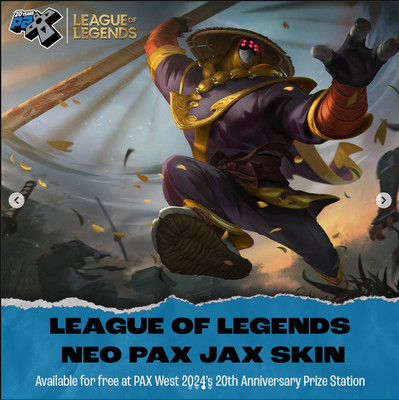 PAX West 2024 League of Legends NEO PAX JAX Skin Exclusive | eBay