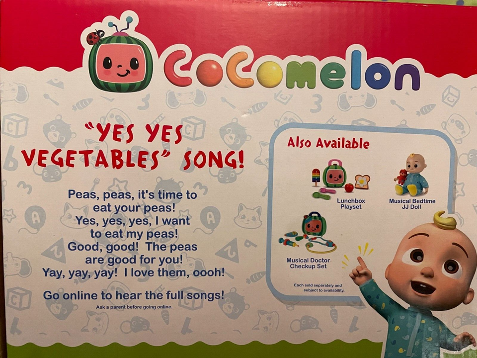 CoComelon Vegetables Basket Pack & Go. Yes Yes Vegetable Song. New | eBay
