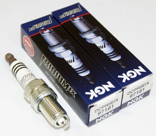 Set of 2 Genuine NGK Iridium IX Spark Plugs 97181 DCPR8EIX replaces ...
